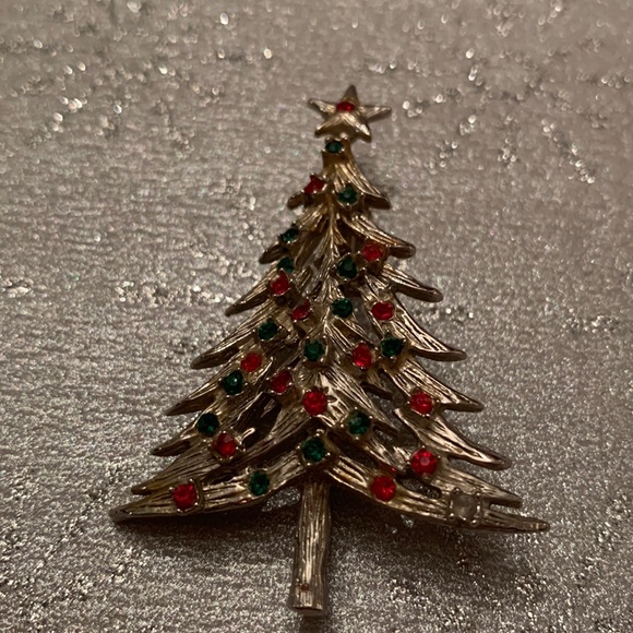 Sarah Coventry | Jewelry | Vintage Signed Sarah Coventry Christmas Tree ...